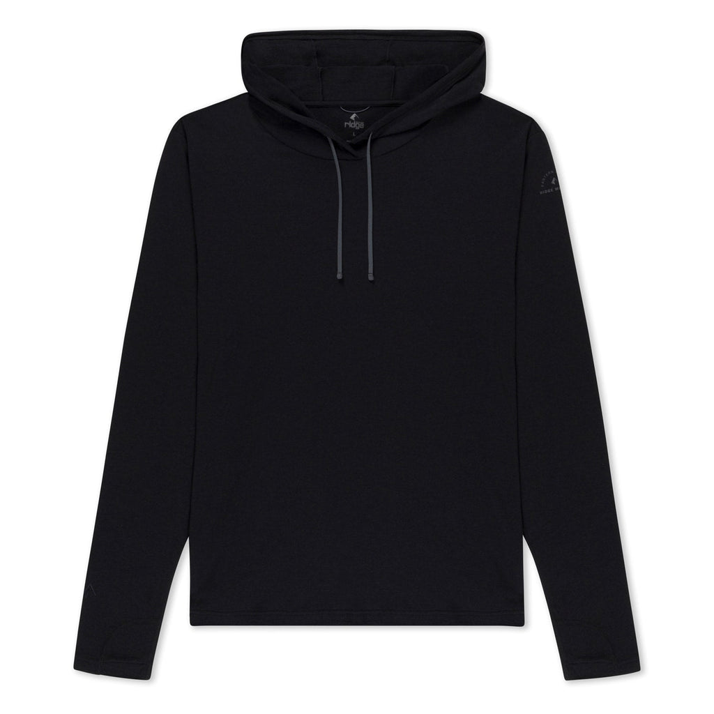 Men's Solstice Lightweight Pullover Sun Hoodie | Ridge Merino